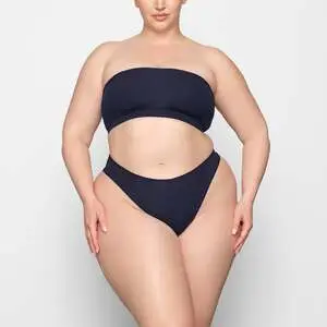 SKIMS Bandeau | Medium Neutral | 2xs | Fits Everybody Navy