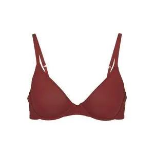 SKIMS Cotton Jersey T Shirt Bra - Sangria