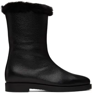 TOTEME TOTEME Black 'The Off-Duty' Boots - 200 Black