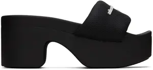 Alexander Wang Alexander Wang Black Platform Slides - 001 Black