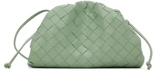 Bottega Veneta Bottega Veneta Mini Pouch Clutch - 3403 New Sauge Gold