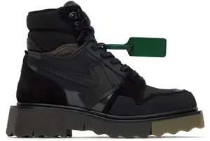 Off-White Off-White Hiking Sponge Boots - Black Kaki