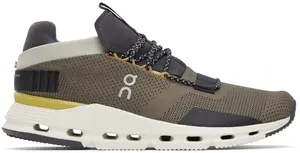 On On Khaki Cloudnova Sneakers Ivy Eclipse