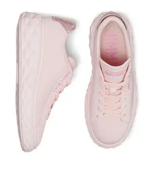 JIMMY CHOO Diamond Light Maxi Leather Sneakers