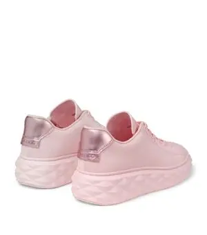 JIMMY CHOO Diamond Light Maxi Leather Sneakers