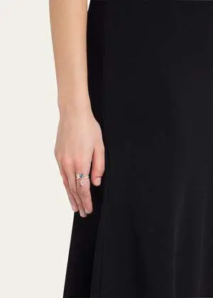 bea bongiasca - B Rock Crystal And Enamel Multicolor Ring
