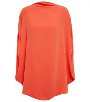 MAISON MARGIELA Draped Satin Top