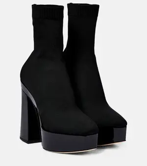 JIMMY CHOO Giome 140 Platform Sock Boots