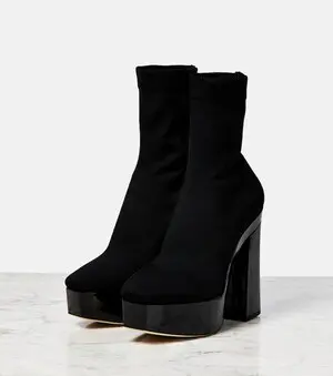 JIMMY CHOO Giome 140 Platform Sock Boots