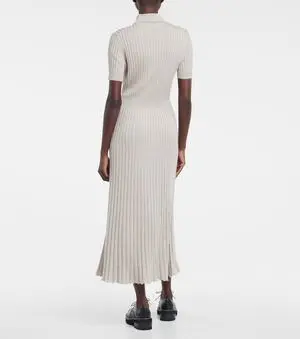 Gabriela Hearst Amor Midi Dress - Beige