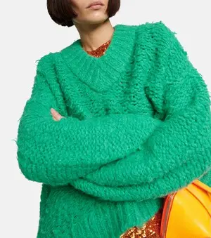 Attico Ruth Alpaca-blend Sweater