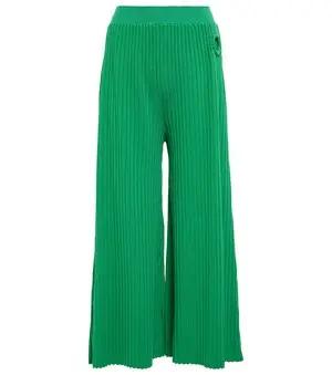 Stella McCartney Ribbed-knit Culottes