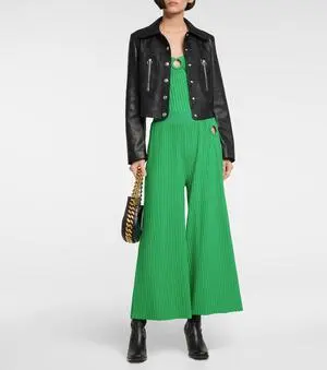 Stella McCartney Ribbed-knit Culottes