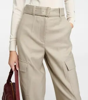 JOSEPH Devonport Wool-blend Trousers