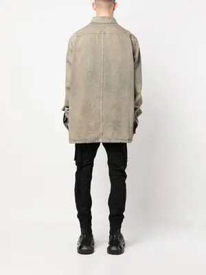 Rick Owens Stonewashed Denim Shirt