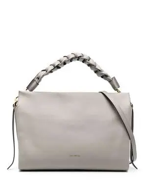 COCCINELLE Braided-handle Leather Shoulder Bag