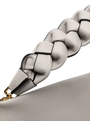 COCCINELLE Braided-handle Leather Shoulder Bag