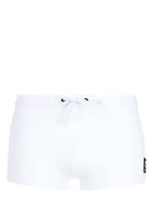 Karl Lagerfeld Logo-print Drawstring Trunks