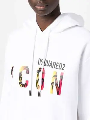 Dsquared2 Logo-print Hoodie - White