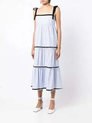MACGRAW Lulu Tiered Midi Dress