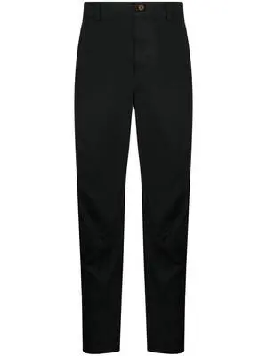 BLACK COMME DES GARÇONS Mid-rise Cropped Trousers