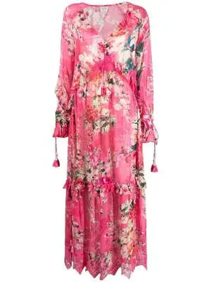 Hemant & Nandita Tula Floral-print Dress