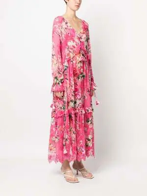 Hemant & Nandita Tula Floral-print Dress