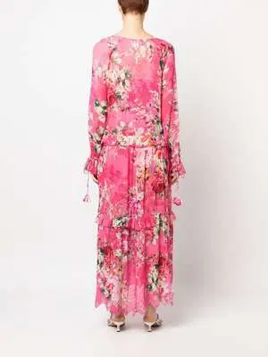Hemant & Nandita Tula Floral-print Dress