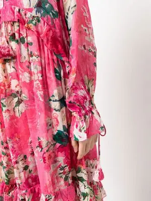 Hemant & Nandita Tula Floral-print Dress