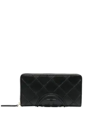 Tory Burch Fleming Soft Continental Wallet - Black