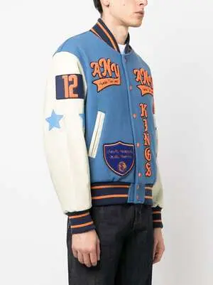 AWAKE NY Wool Blend Sport Jacket With Lion Patch