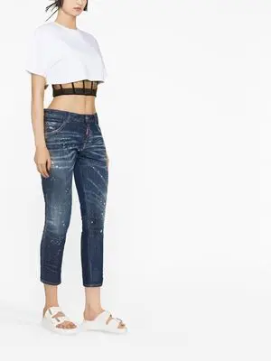 Dsquared2 Low-rise Jeans - Blue