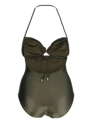 Zimmermann Laurel Halterneck Swimsuit