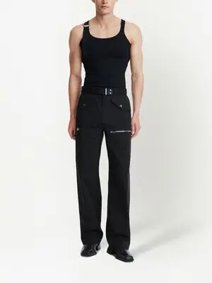 DION LEE Multi-pocket Straight-leg Trousers
