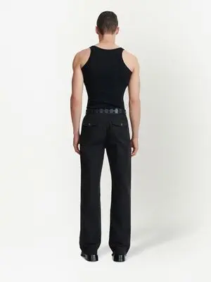 DION LEE Multi-pocket Straight-leg Trousers