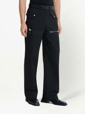 DION LEE Multi-pocket Straight-leg Trousers
