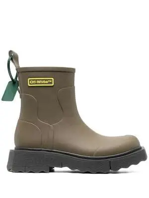 Off-White Sponge Ankle Boots