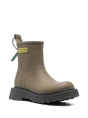 Off-White Sponge Ankle Boots