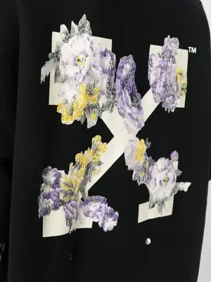 Off-White Floral Arrows T-shirt Dress