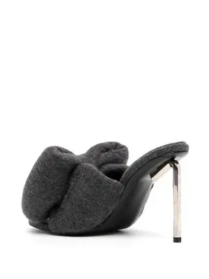 Off-White Allen Bow-detail Sandals - Grey