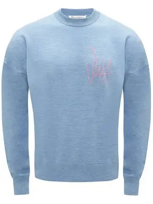 JW Anderson Logo-print Crew Neck Sweatshirt