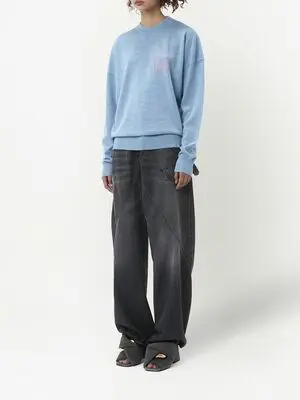 JW Anderson Logo-print Crew Neck Sweatshirt