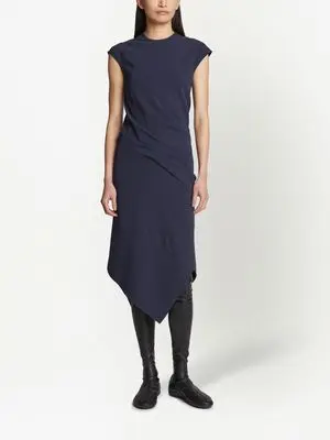 Proenza Schouler Draped Asymmetric Hem Dress