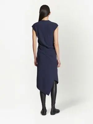 Proenza Schouler Draped Asymmetric Hem Dress