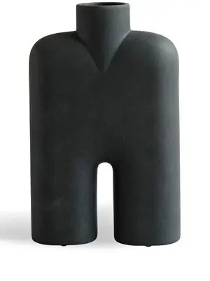 101 COPENHAGEN Cobra Hexa Tall Vase - Black
