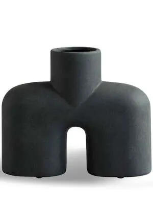 101 COPENHAGEN Cobra Uno Medium Vase - Black