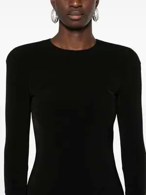 Balenciaga Long-sleeve Midi Dress