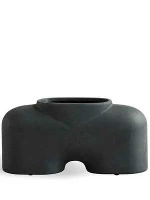 101 COPENHAGEN Cobra Fat Medium Vase - Black