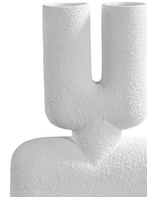 101 COPENHAGEN Cobra Double Medium Vase - White