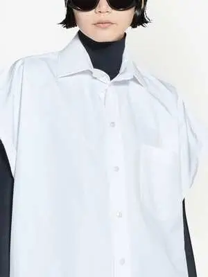 Balenciaga Cotton Sleeveless Shirt